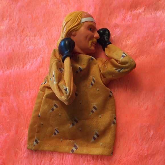 Lefton | Toys | Vtg 8s Hulk Hogan Wrestling Boxing Hand Puppet | Poshmark